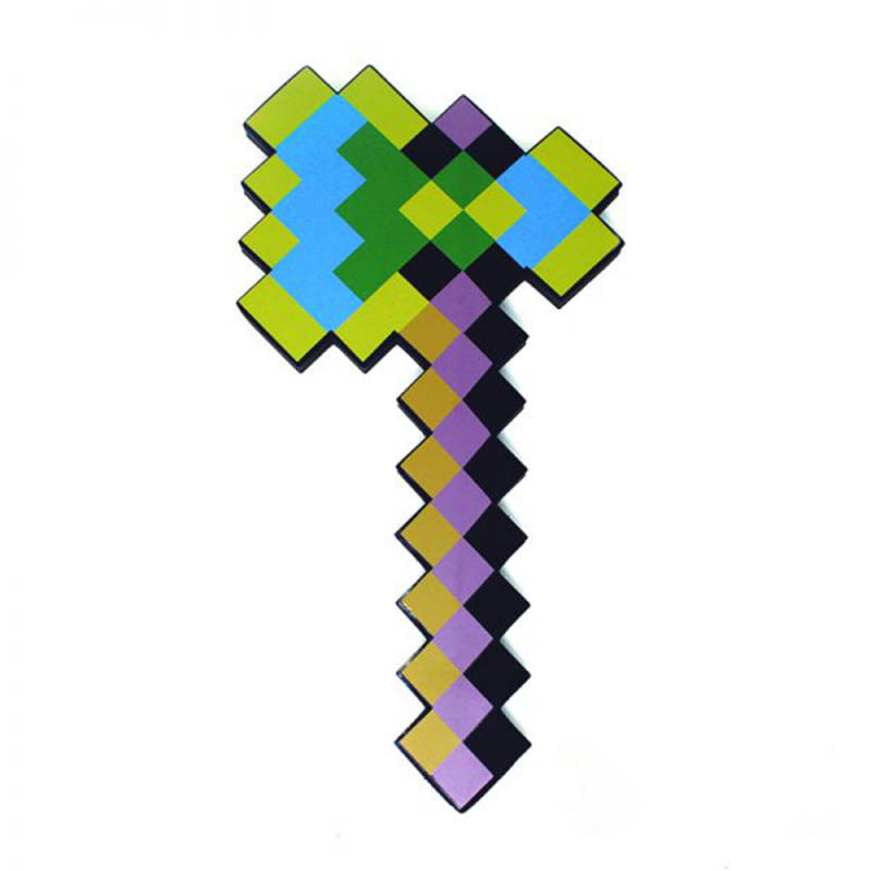 Hacha Tomahawk Minecraft de Indio de Espuma FOAM - Oro - Xpixel